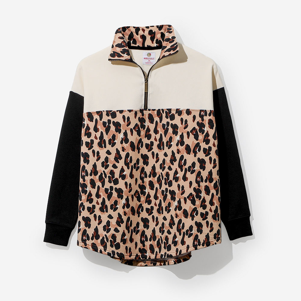 Personalized Quarter Zip Sweatshirt