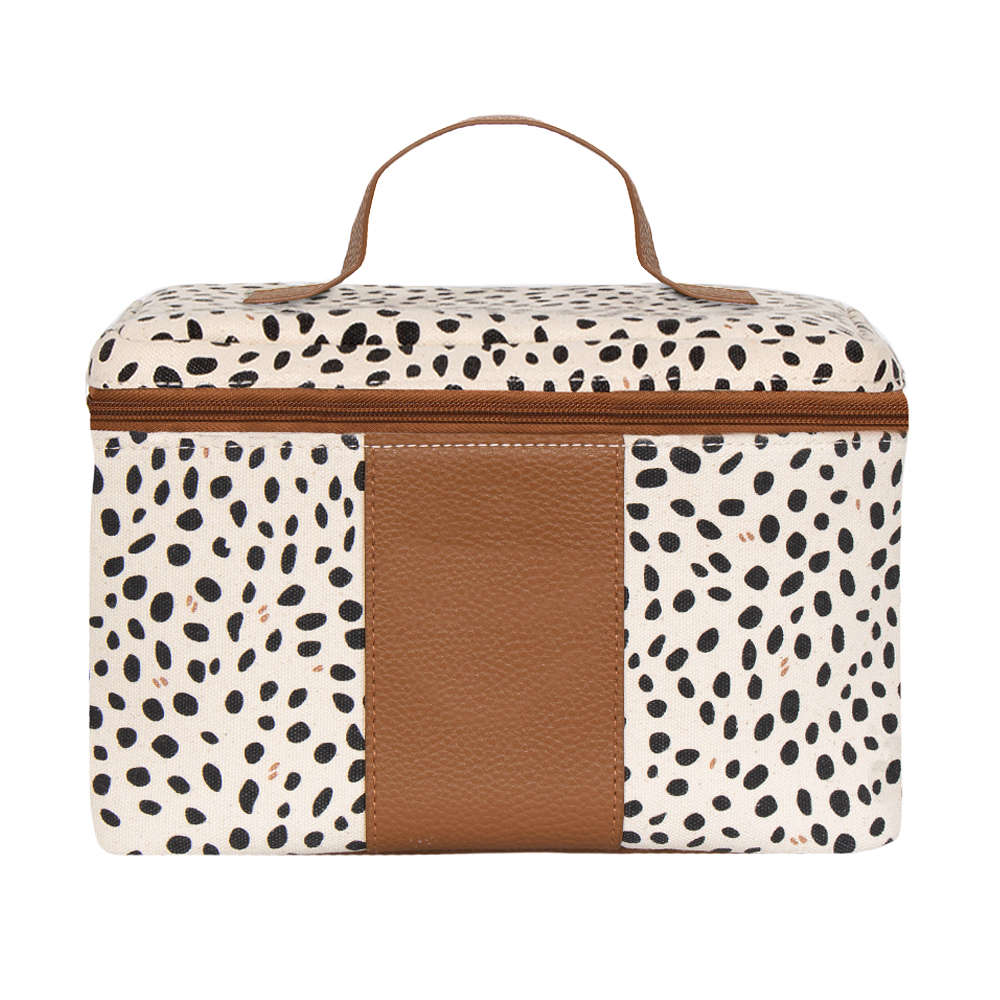 Monogrammed Spotted Train Case - Marleylilly