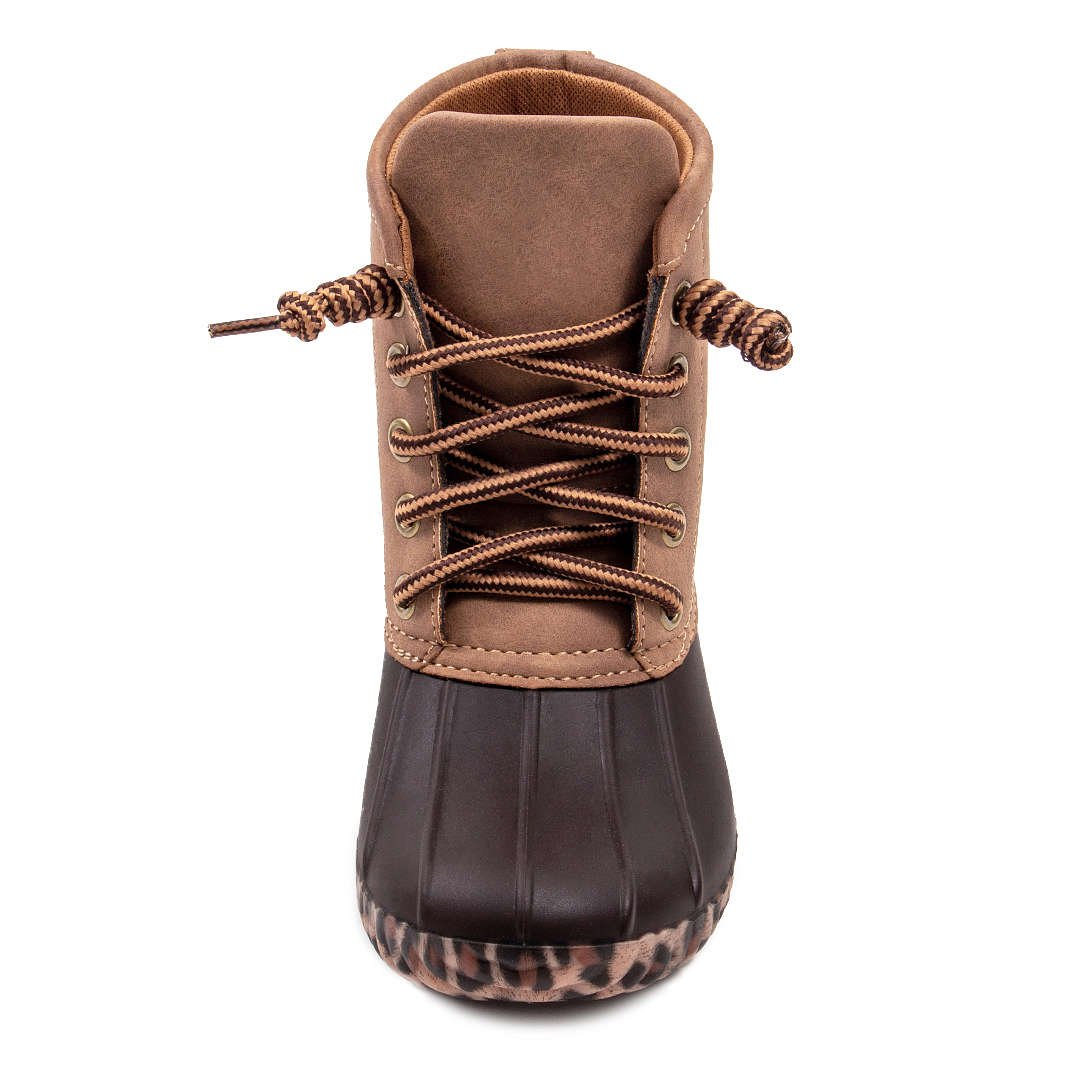 Marleylilly Kids | Personalized Leopard Bottom Duck Boots