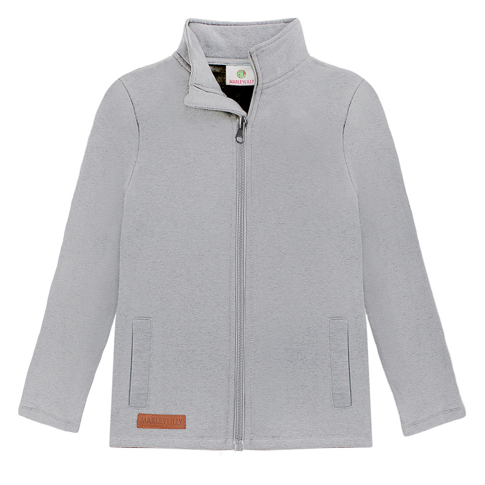 Marleylilly Kids | Personalized Grey Jacket