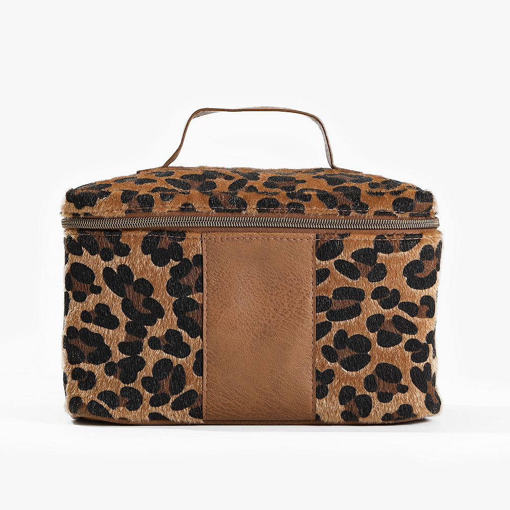 Personalized Leopard Train Case | Marleylilly