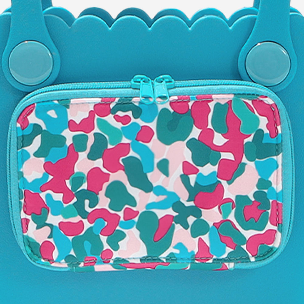 Monogrammed Mini Waterproof Beach Bag Pouch | Marleylilly