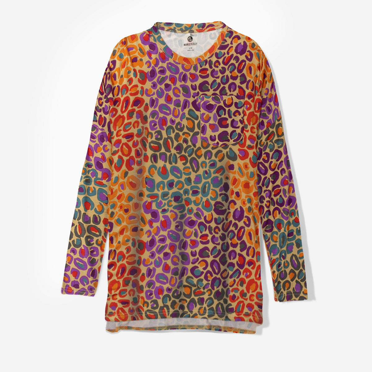 Monogrammed Tunic Shirt | Marleylilly