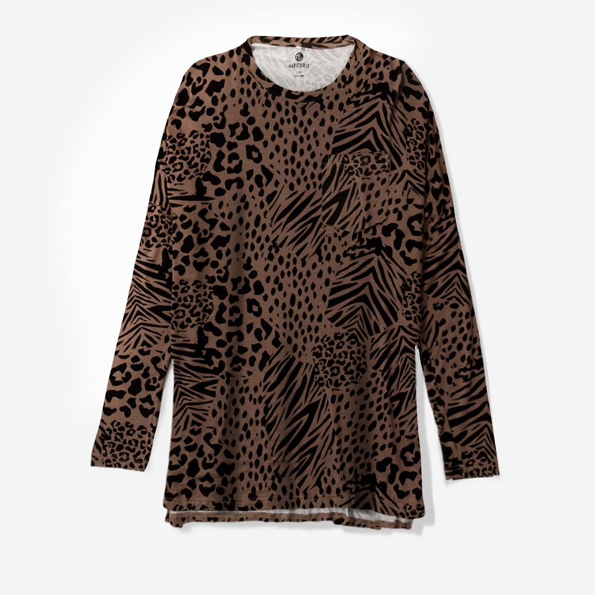 Monogrammed Tunic Shirt | Marleylilly