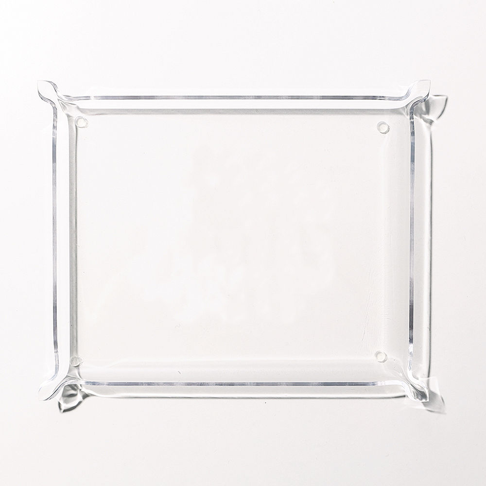 Clear Monogrammed Acrylic Tray - Marleylilly