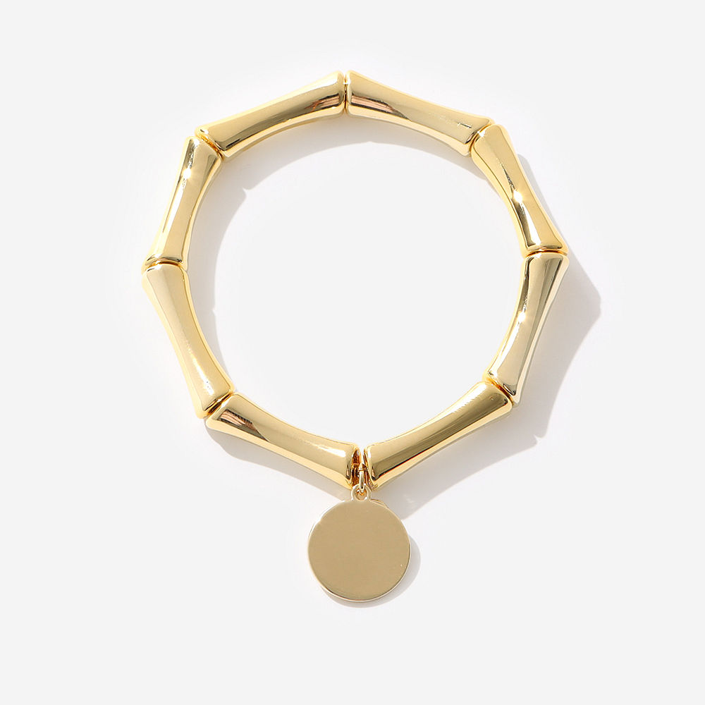 Personalized Bangle Bracelet Set | Marleylilly