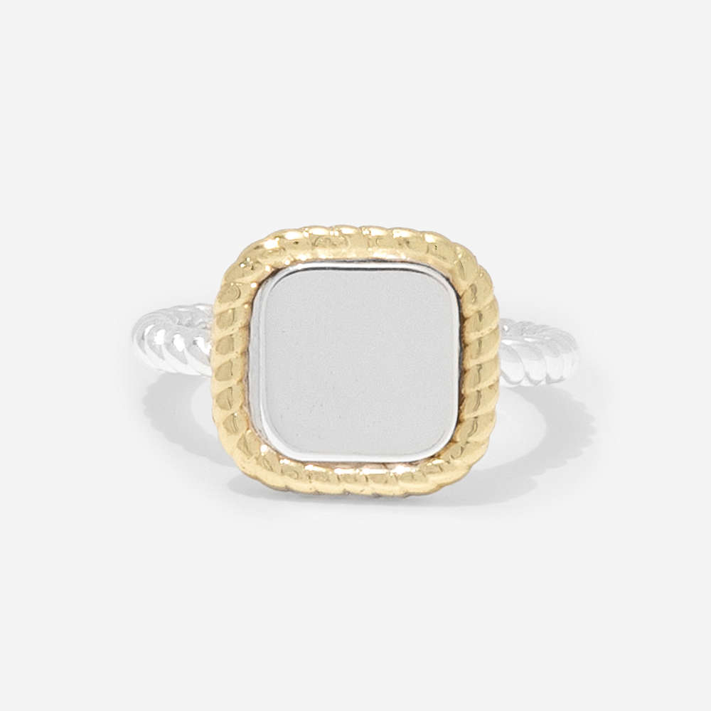 Personalized Cable Ring | Marleylilly