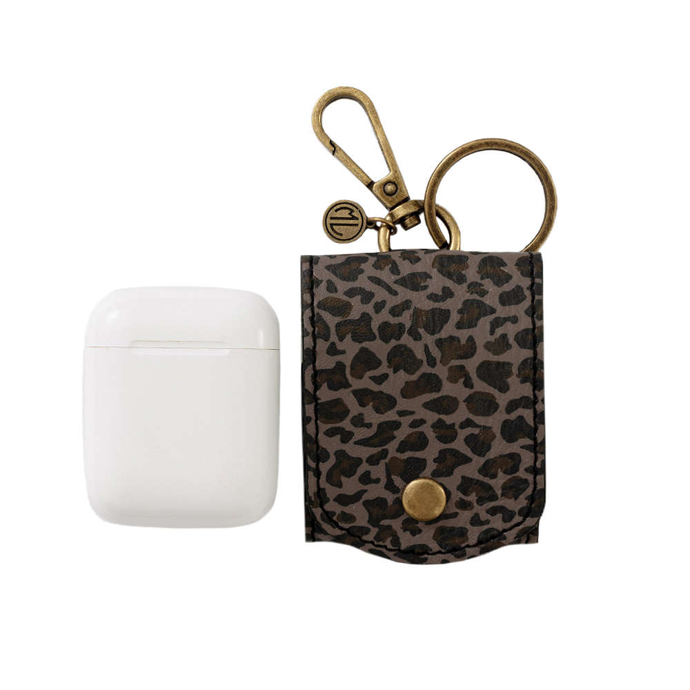 Monogrammed AirPod Case Keychain - Marleylilly