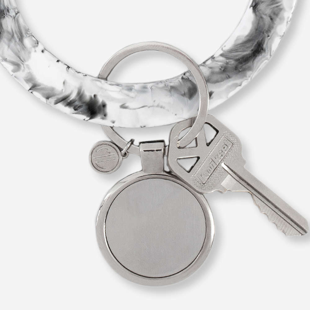 Personalized Large Key Ring - Marleylilly