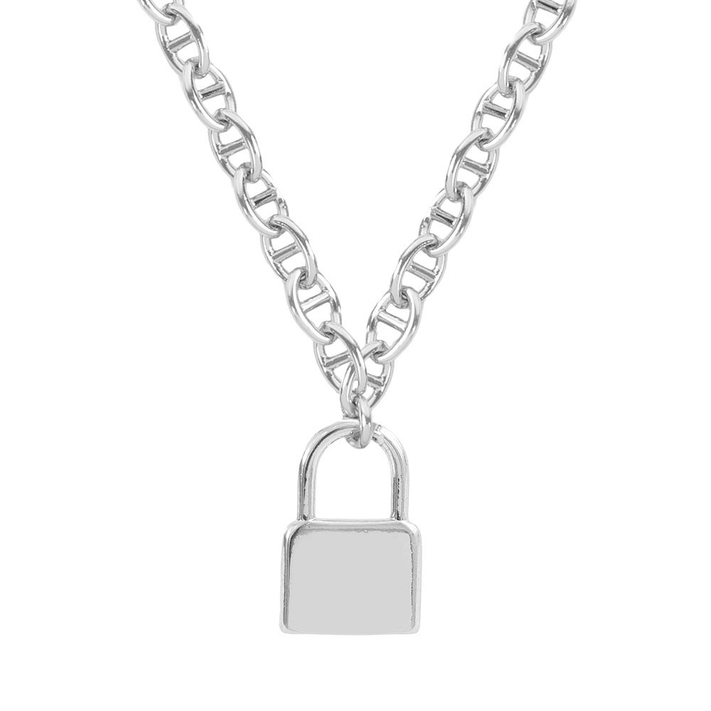 Personalized Lock Necklace from Marleylilly