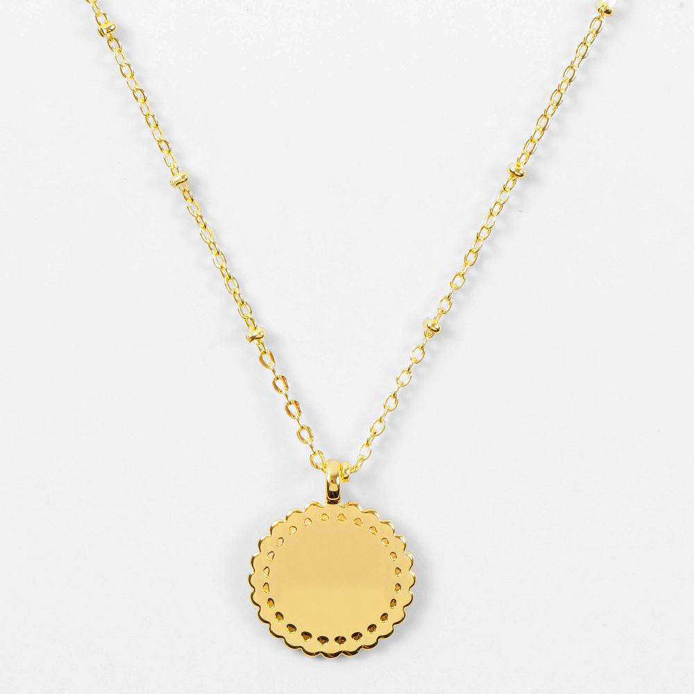 Reversible Personalized Sunshine Necklace – Marleylilly