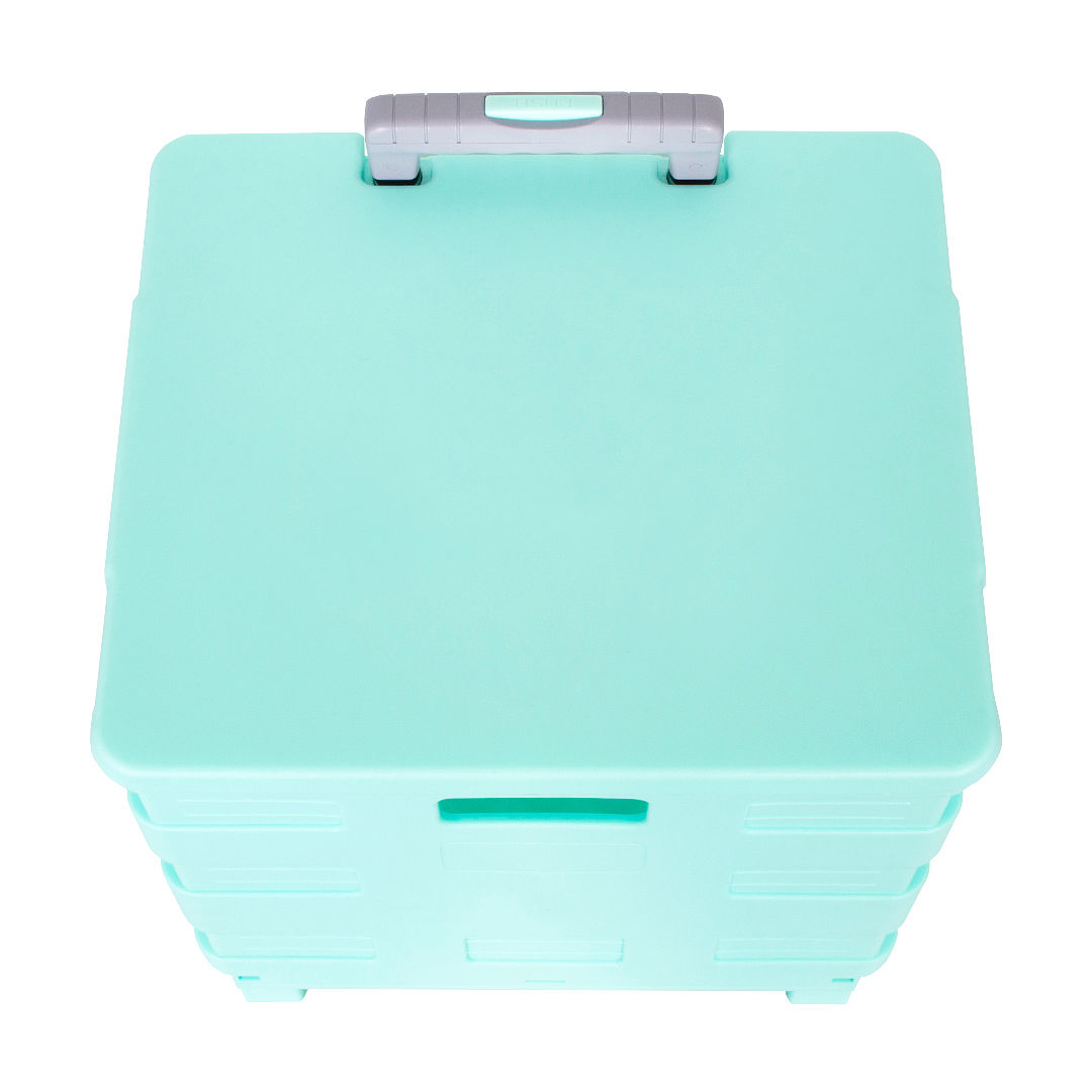 Monogrammed Collapsible Rolling Cart - Marleylilly