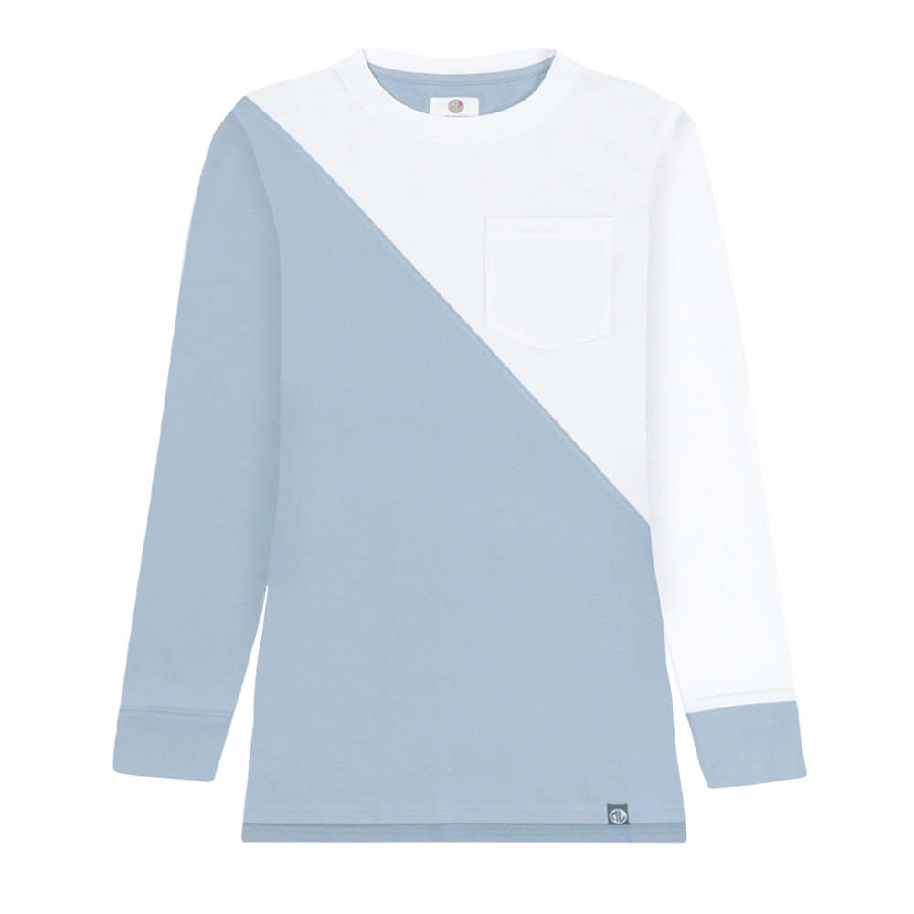 Personalized Colorblock Sweatshirt