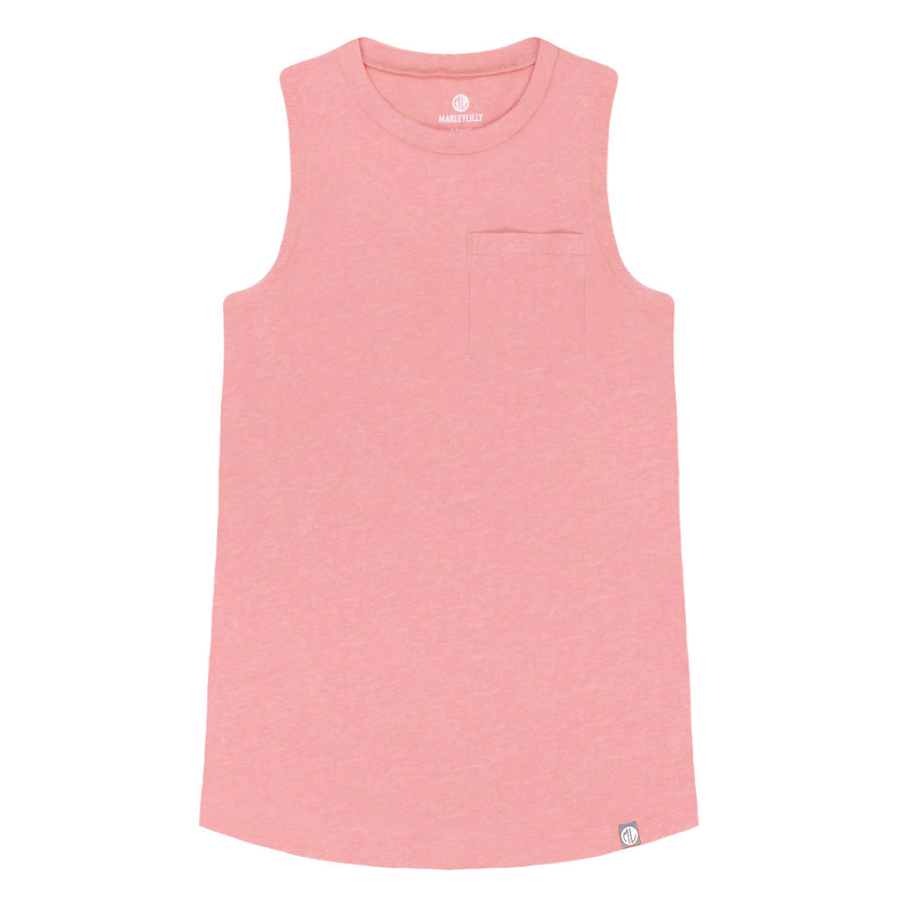 Personalized Pocket Tank Top – Marleylilly
