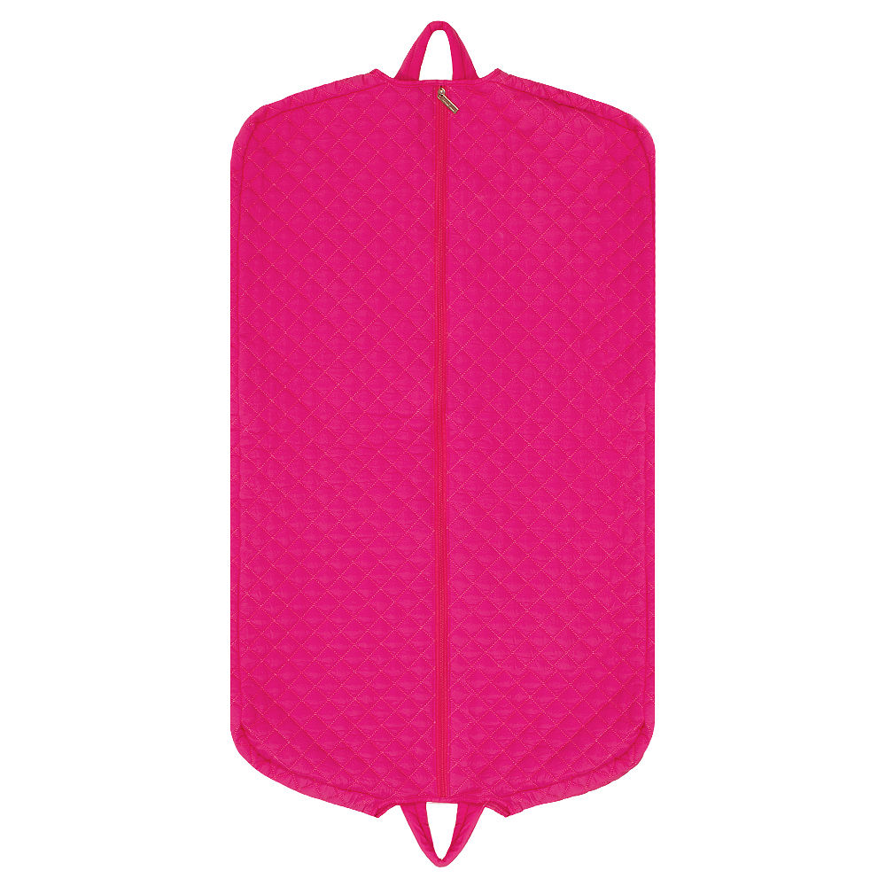 Personalized Diamond Quilted Garment Bag