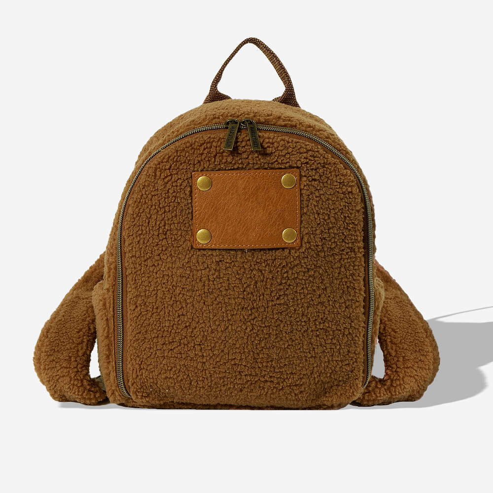 Personalized Mini Sherpa Backpack