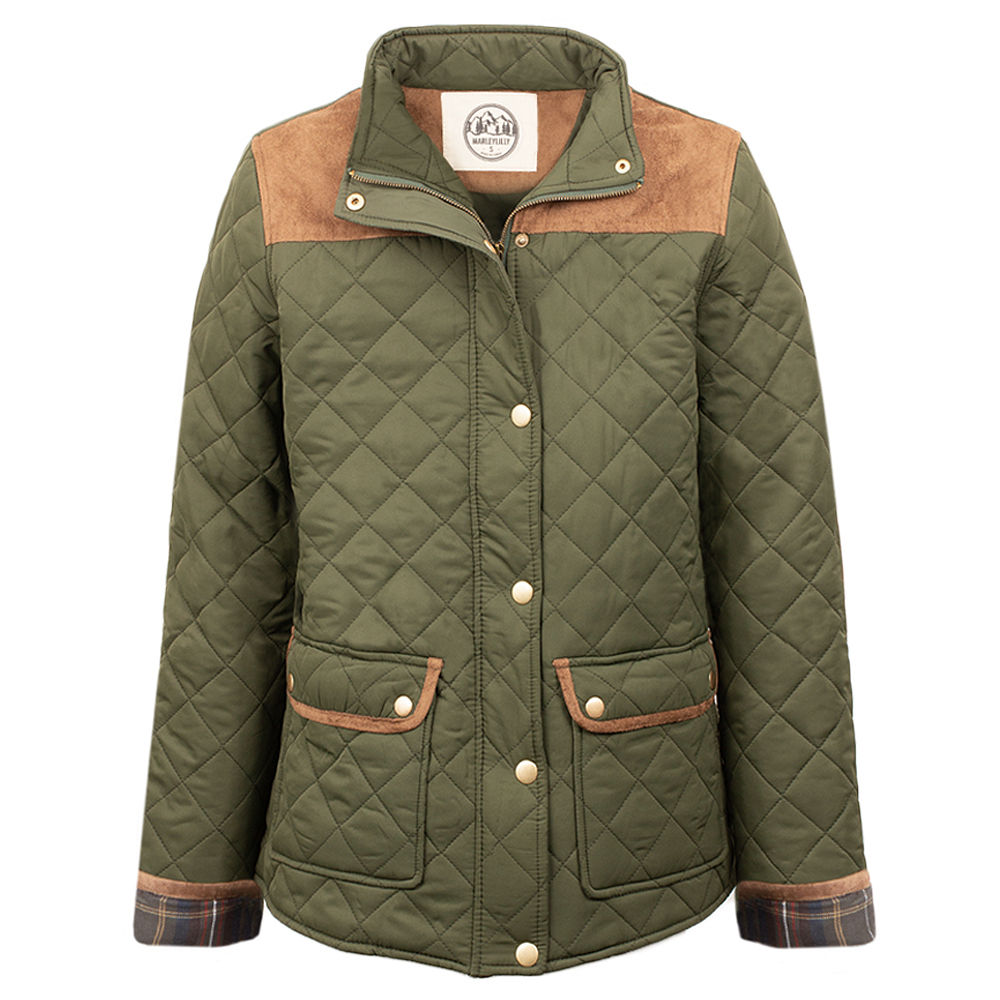 Personalized Quilted Winter Coat