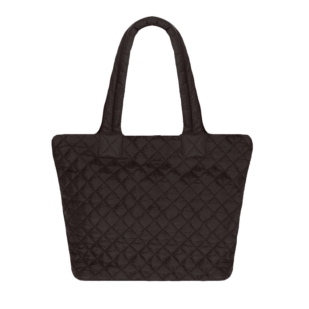 Monogrammed Diamond Quilted Tote