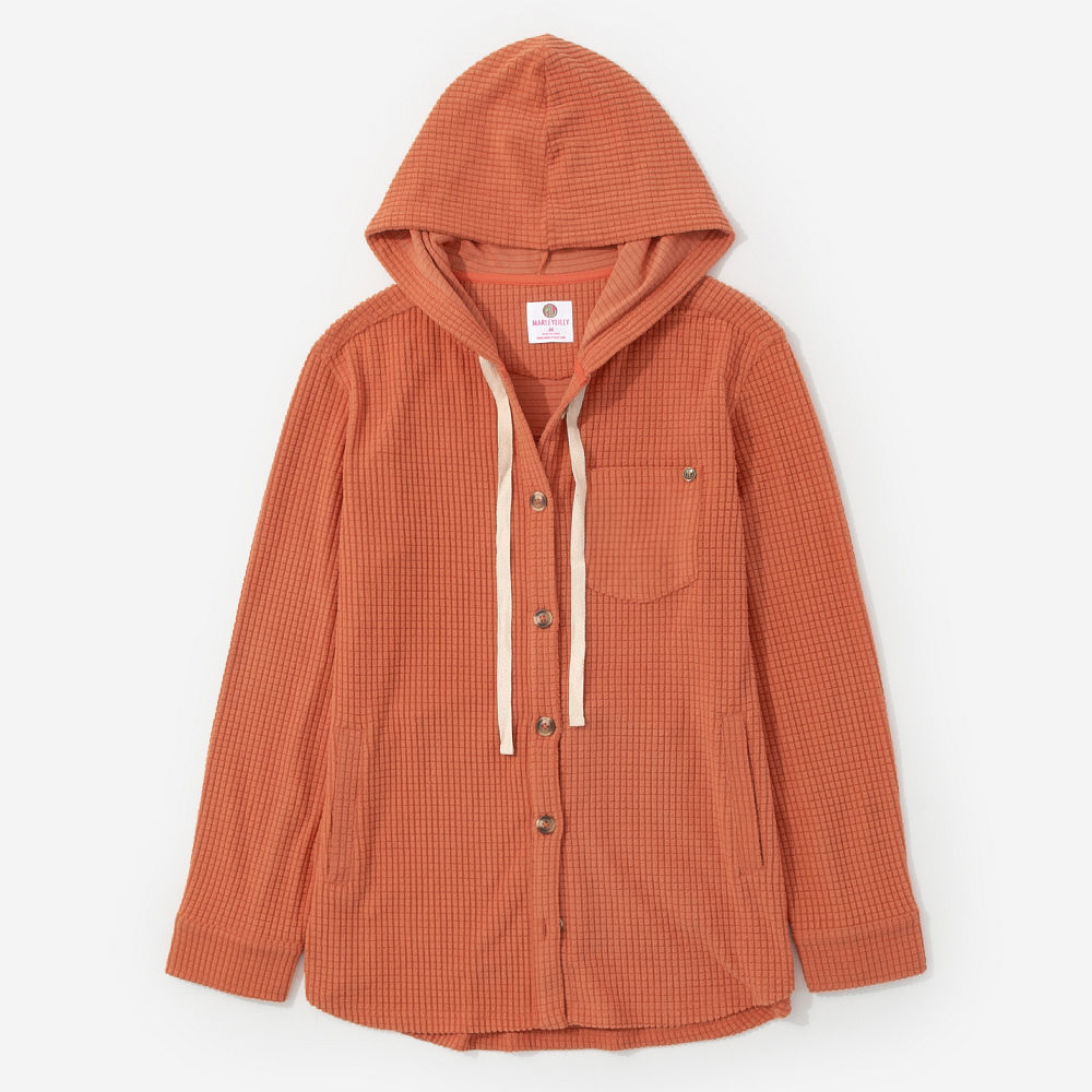 Personalized Waffle Shacket | Marleylilly