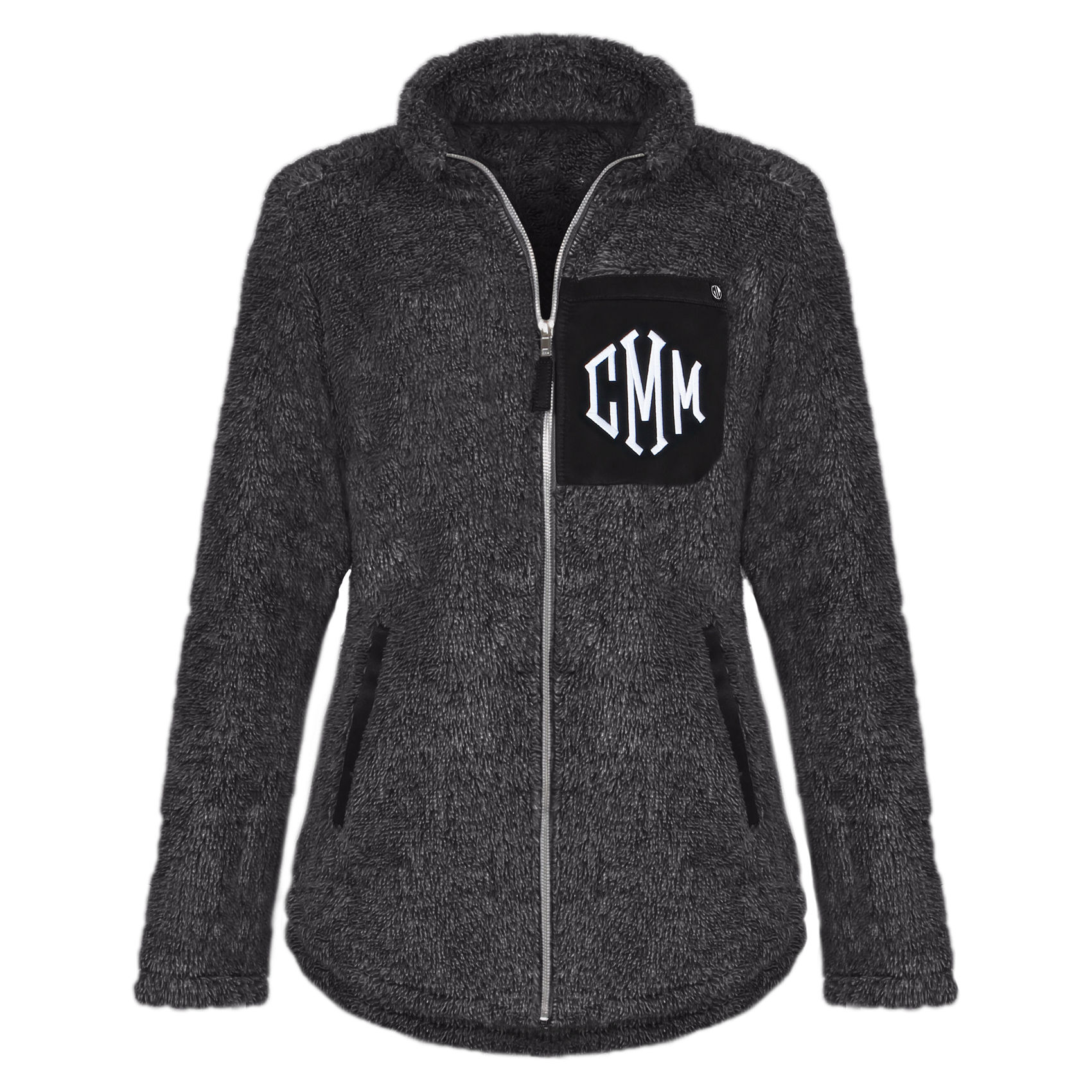 Monogrammed Sherpa Jacket