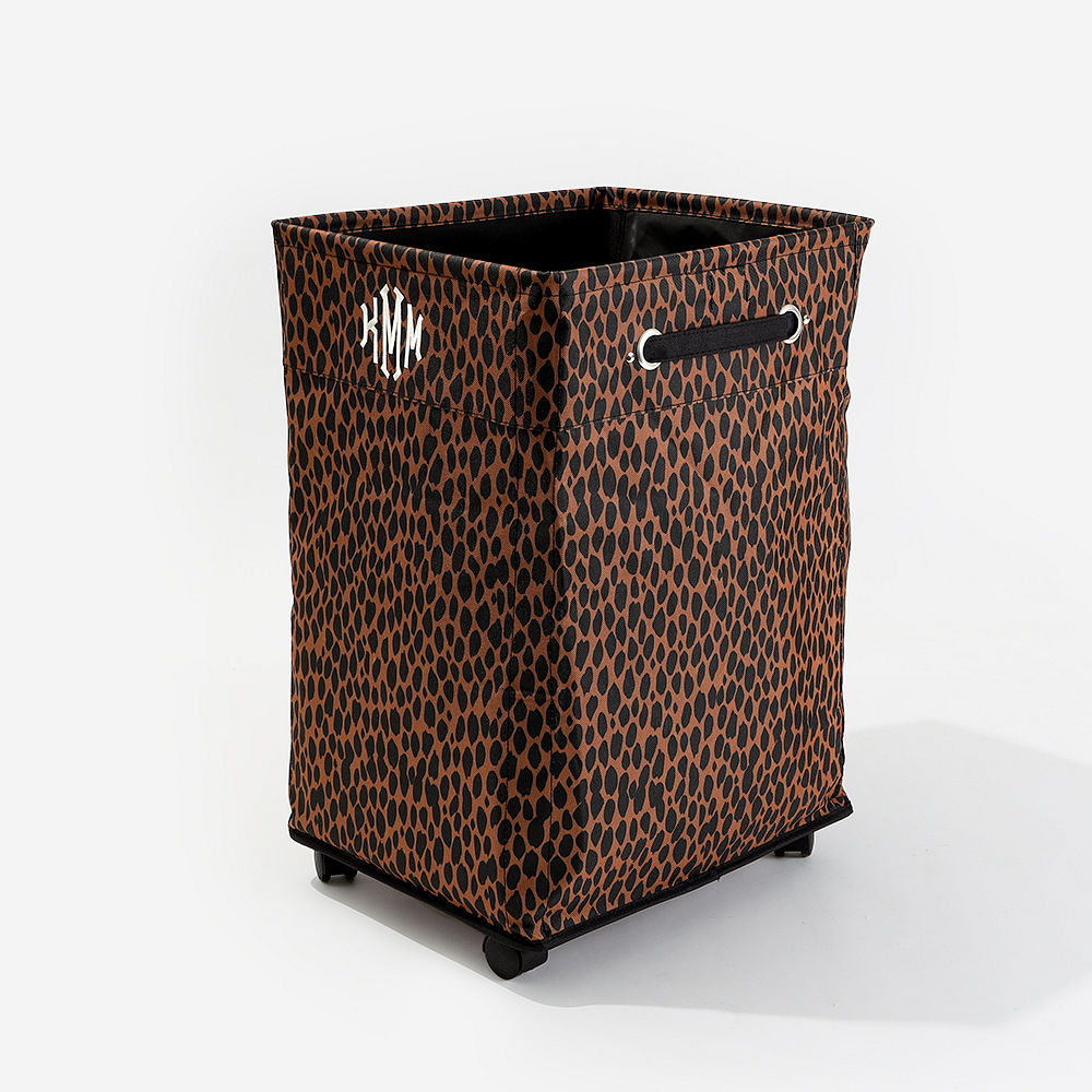 Personalized Collapsible Rolling Cart | Marleylilly