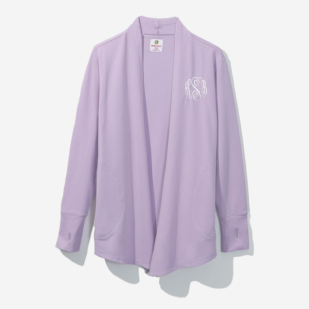 Personalized Sweatshirt Cardigan | Marleylilly