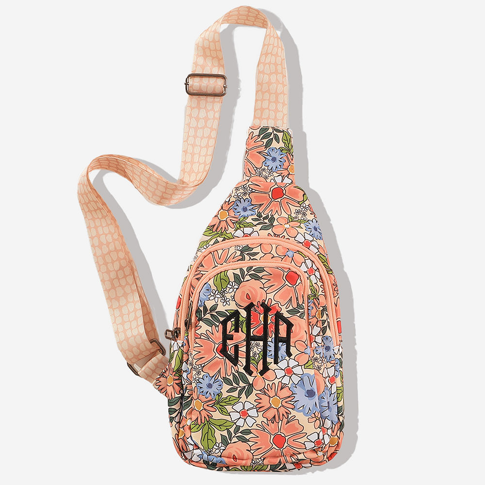 Monogrammed Sling Backpack | Marleylilly