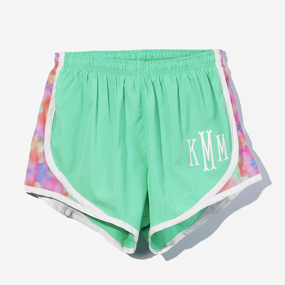 Monogrammed Running Shorts - Athletic Shorts w/ Liner