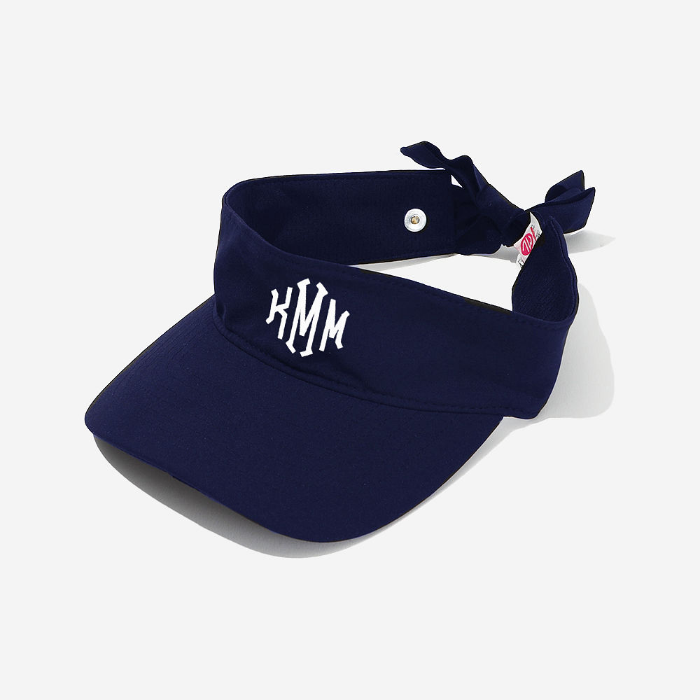 Monogrammed Sun Visor - Personalized Visor