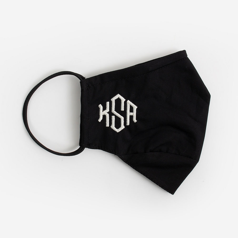 Monogrammed Ladies Face Masks - Marleylilly