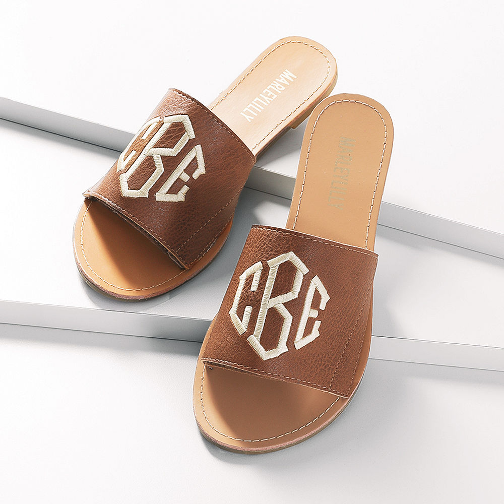 Personalized Summer Slide Sandals