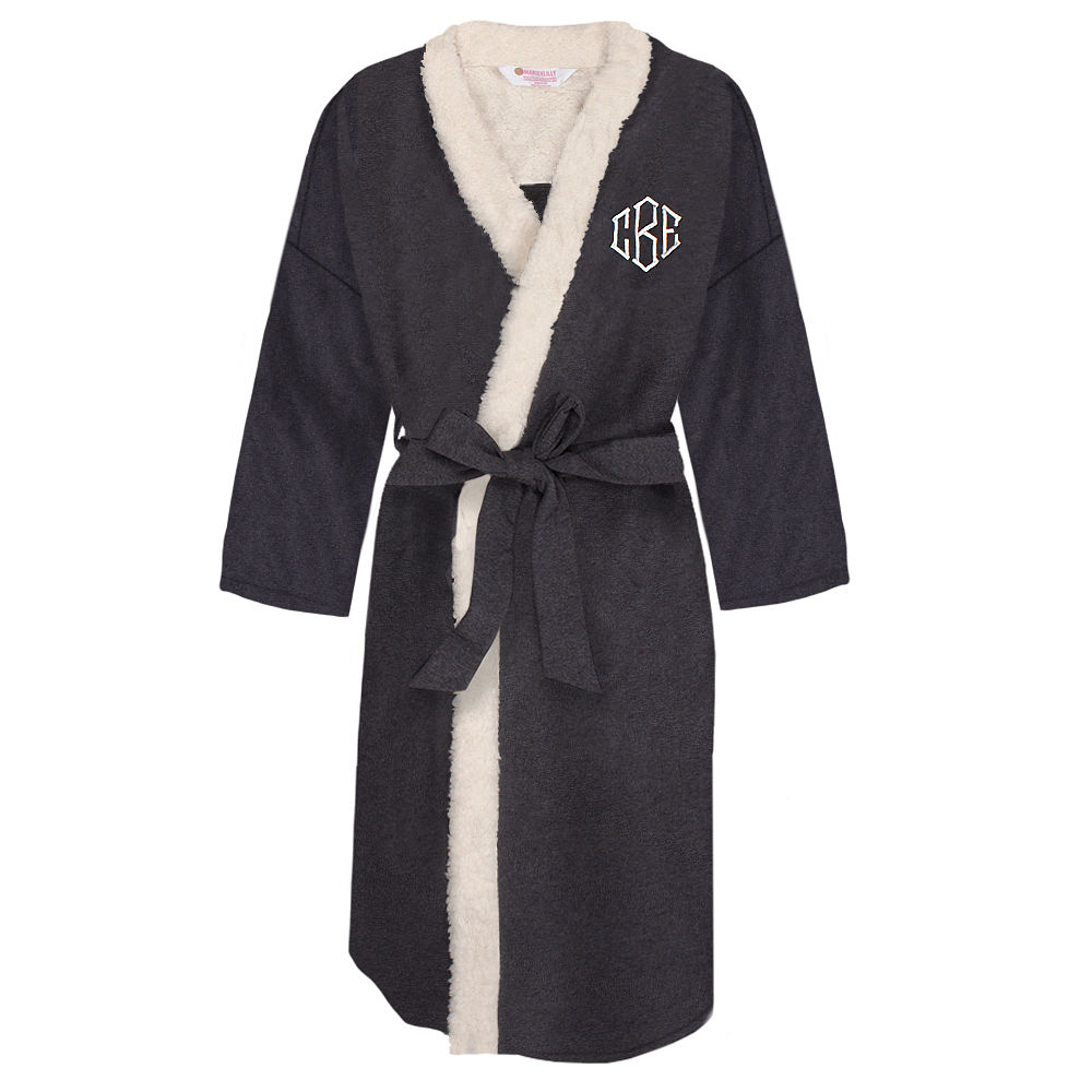 Monogrammed Sherpa Robe – Marleylilly