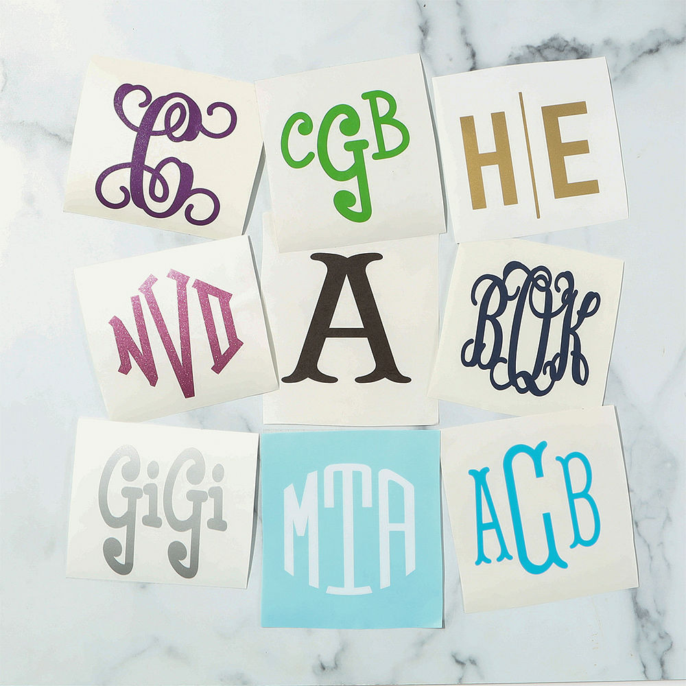 Personalized 4 inch Vinyl Decal Sticker | Premium-Quality Vinyl ...