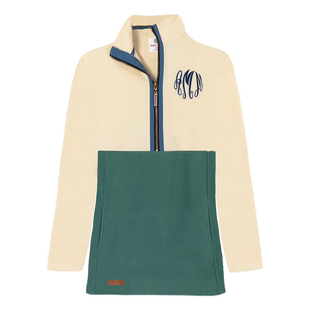 Two Color Fleece Sweatshirt - From Marleylilly