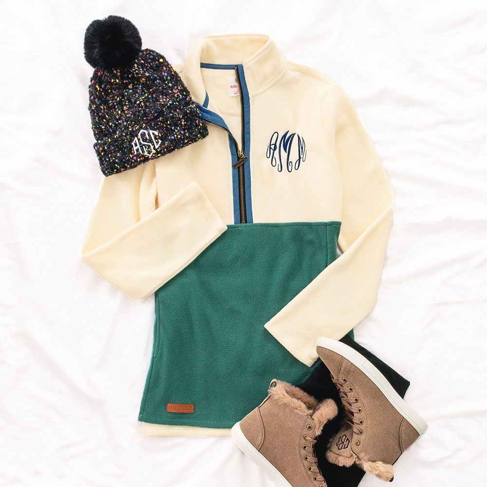 Two Color Fleece Sweatshirt - From Marleylilly