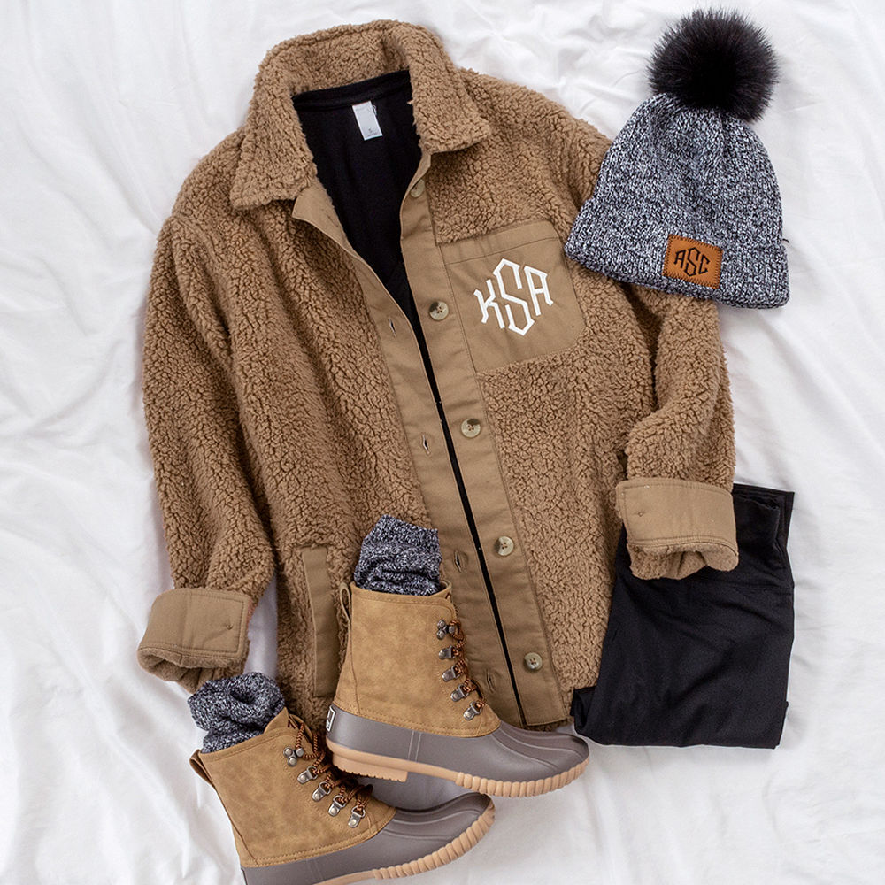 Women's Sherpa Jacket - From Marleylilly