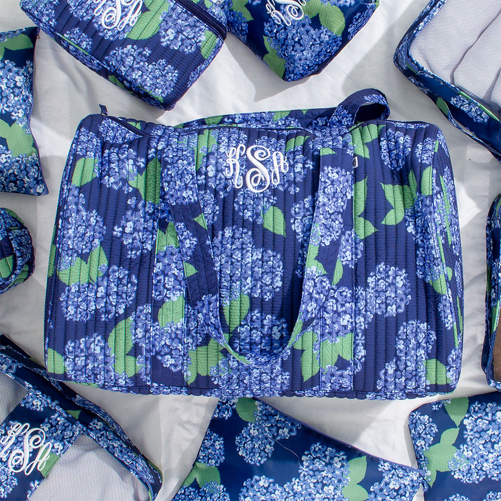 Personalized Quilted Weekender | Marleylilly