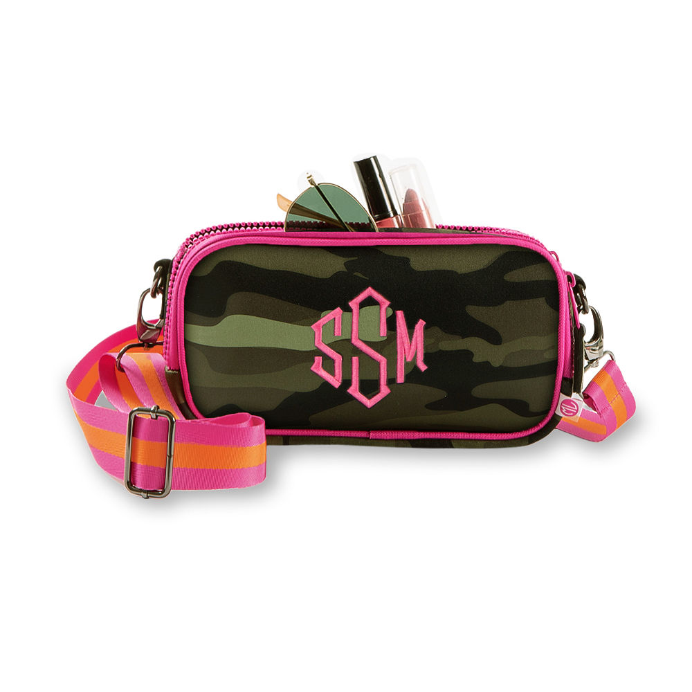 Personalized Compact Neoprene Crossbody Camera Bag