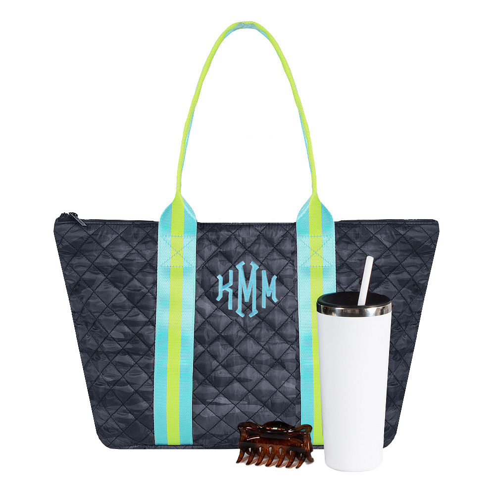 Personalized Puffer Tote Bag