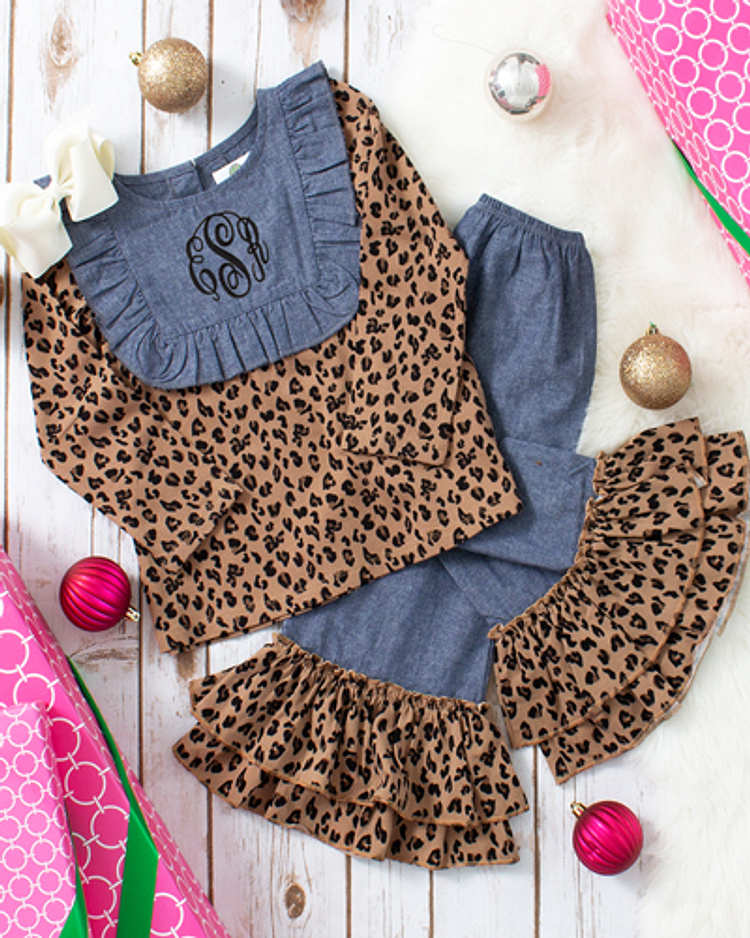 Personalized Girl's Scart, Hat, & Gloves - Marleylilly Kids