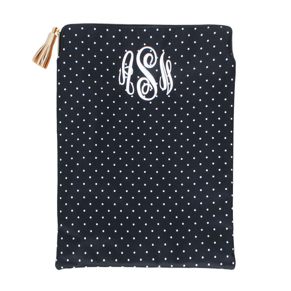 Monogrammed Laptop Case