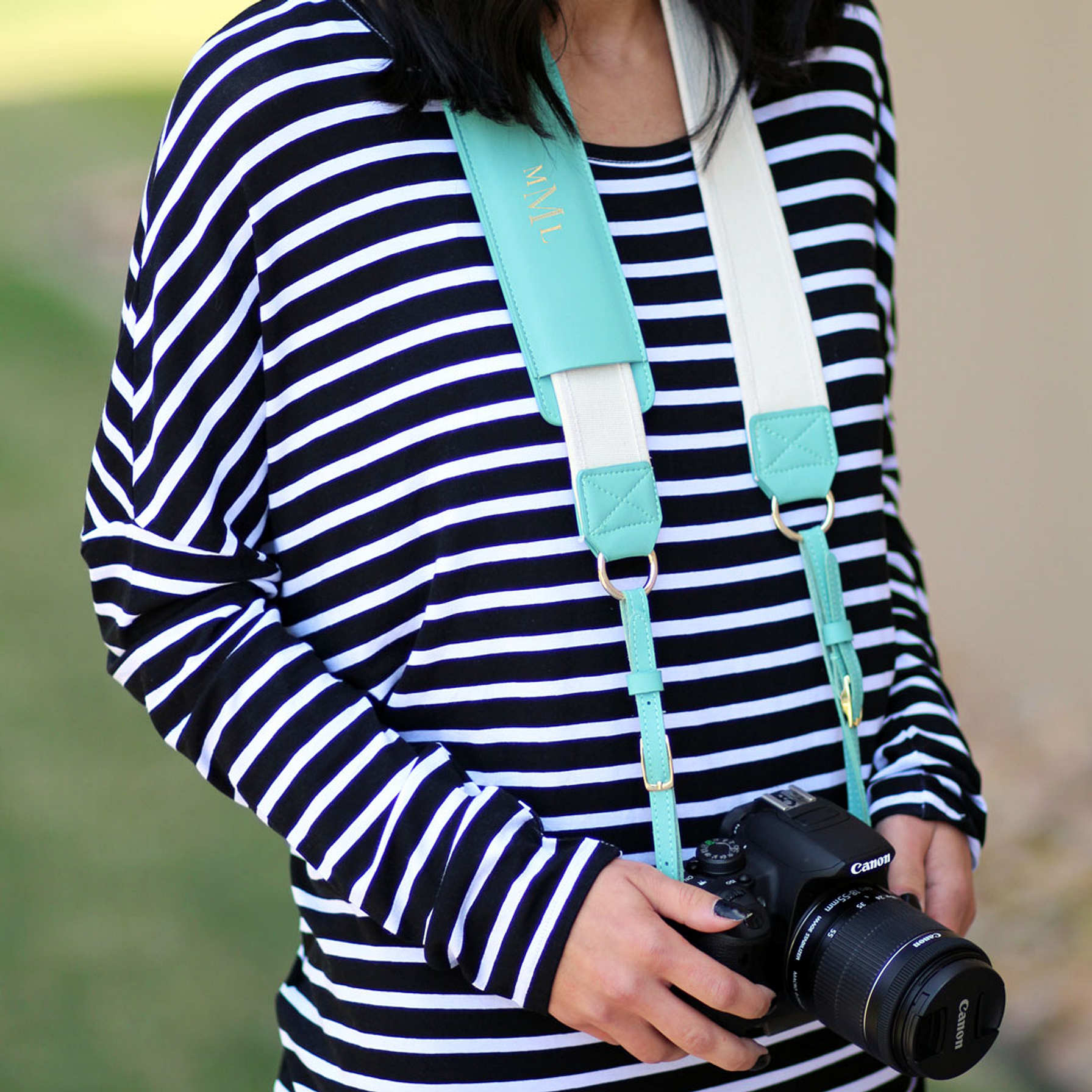 Monogrammed Camera Strap - Custom Camera Strap