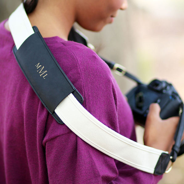 Monogrammed Camera Strap - Custom Camera Strap
