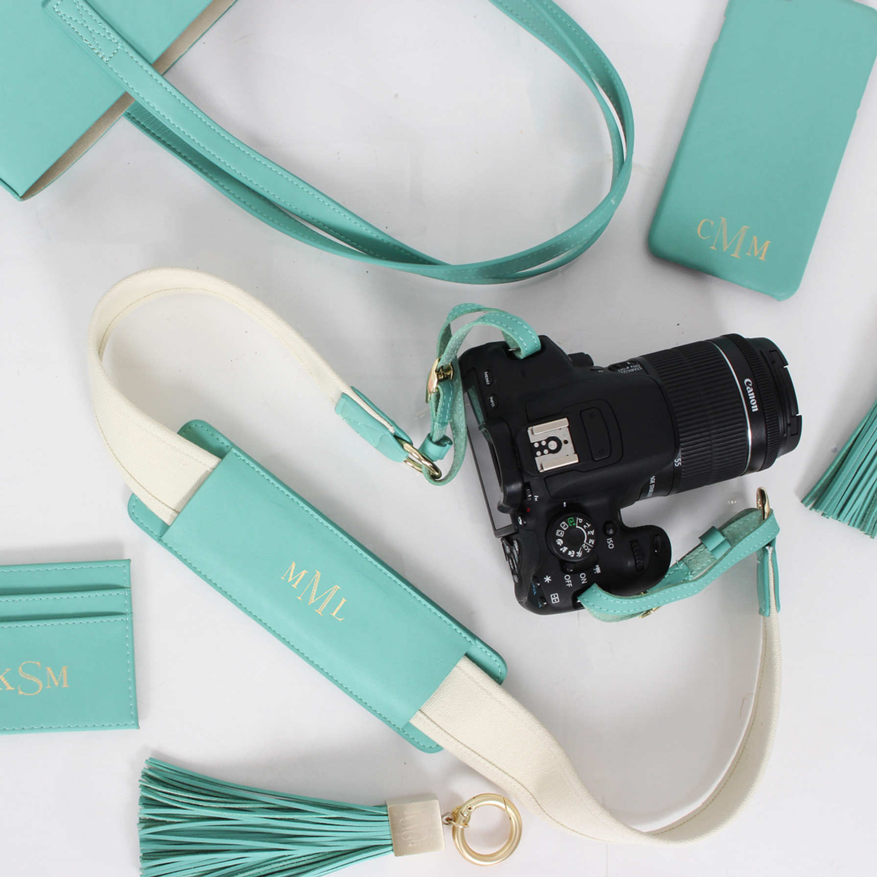Monogrammed Camera Strap - Custom Camera Strap