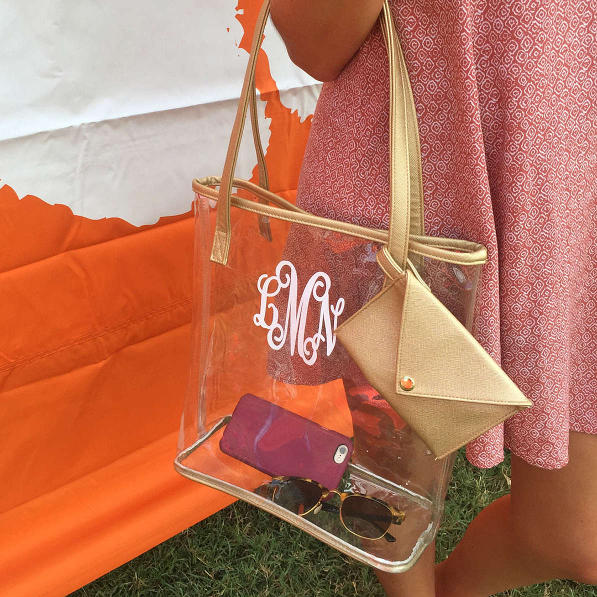 Personalized Stadium Tote