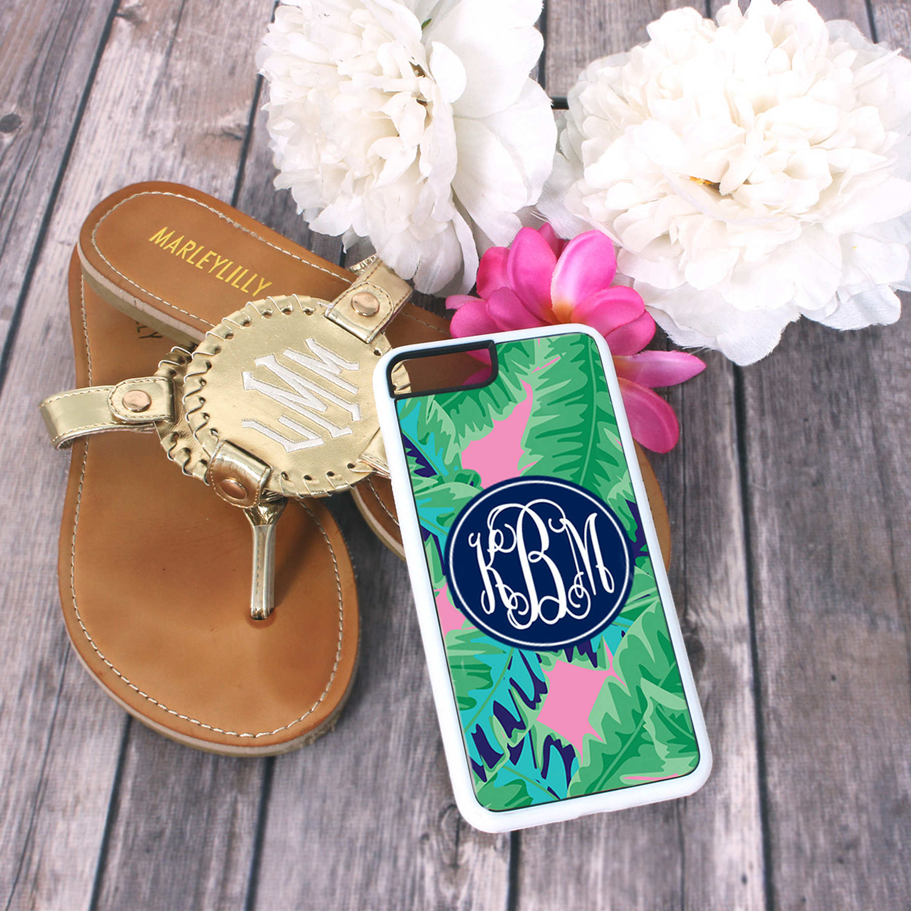 Monogrammed iPhone 7 Plus Case