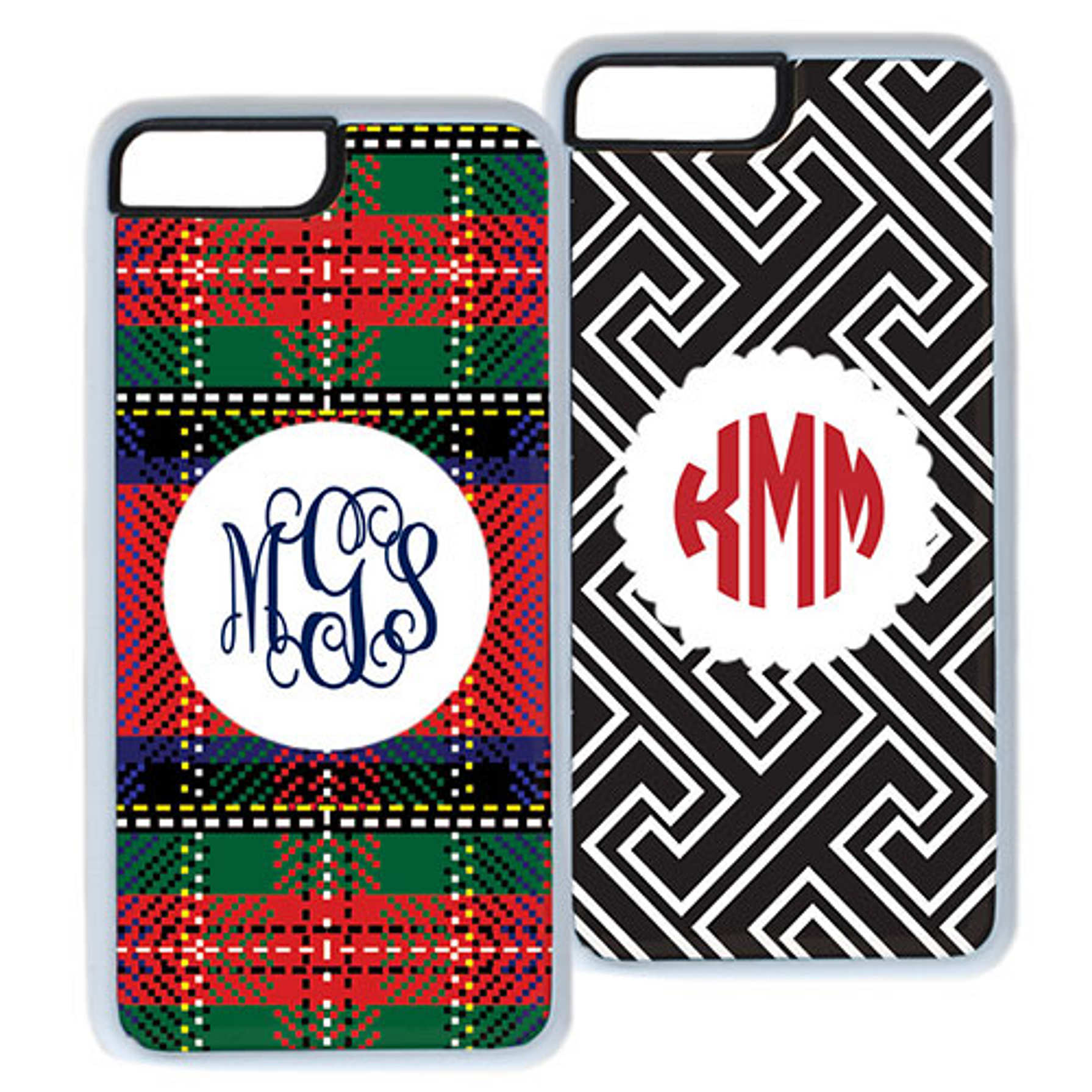 Monogrammed iPhone 7 Plus Case