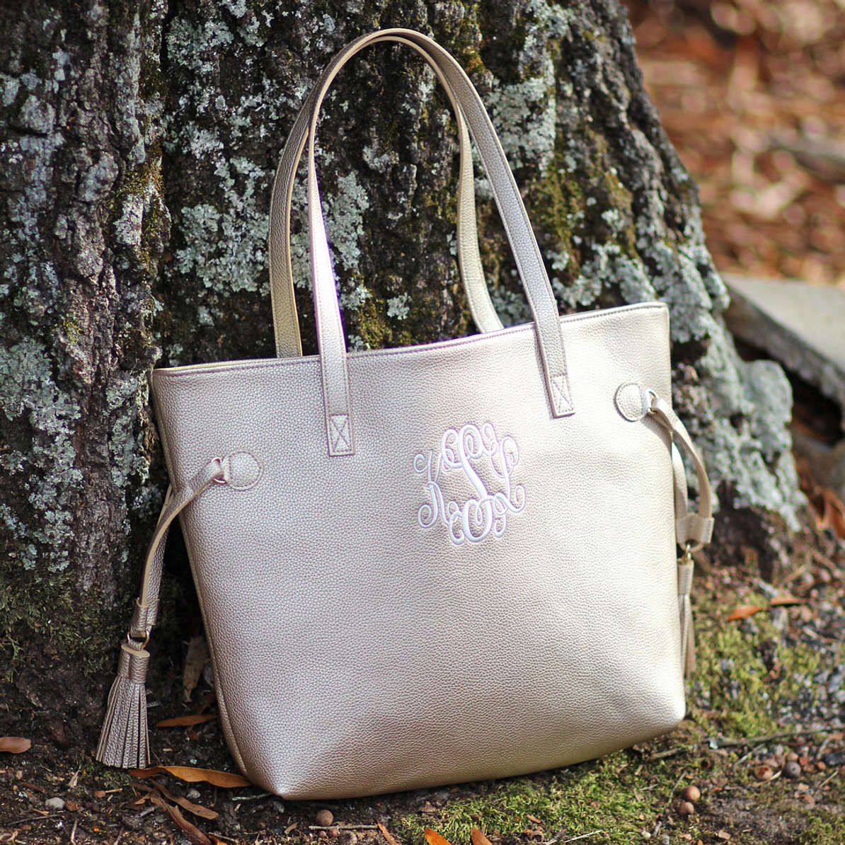 Monogrammed Purse