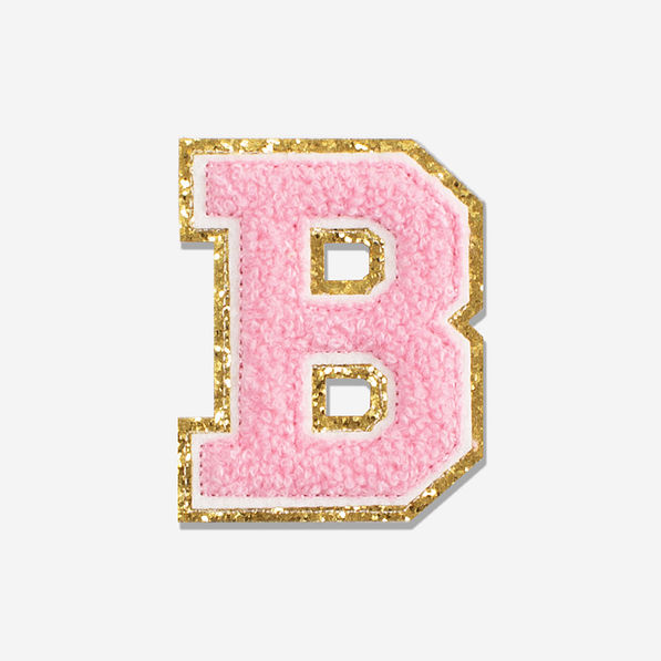 DIY Chenille Large Letter Patches