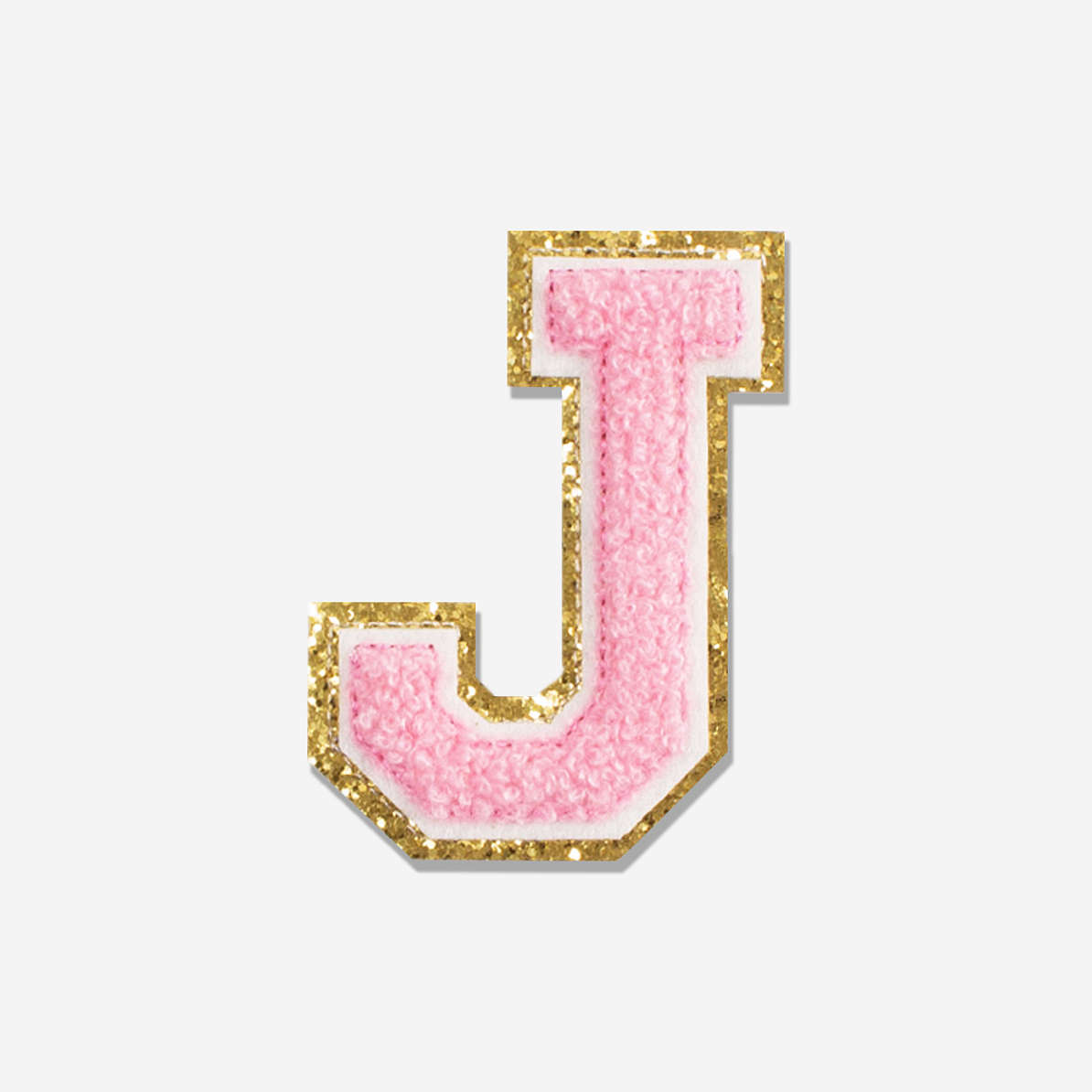 DIY Chenille Large Letter Patches